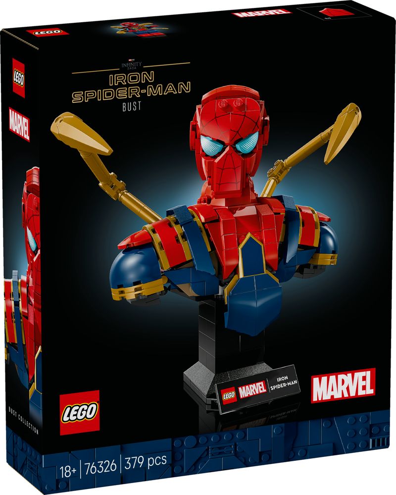 LEGO 76326 Iron Spider-Man bust | JB Spielwaren