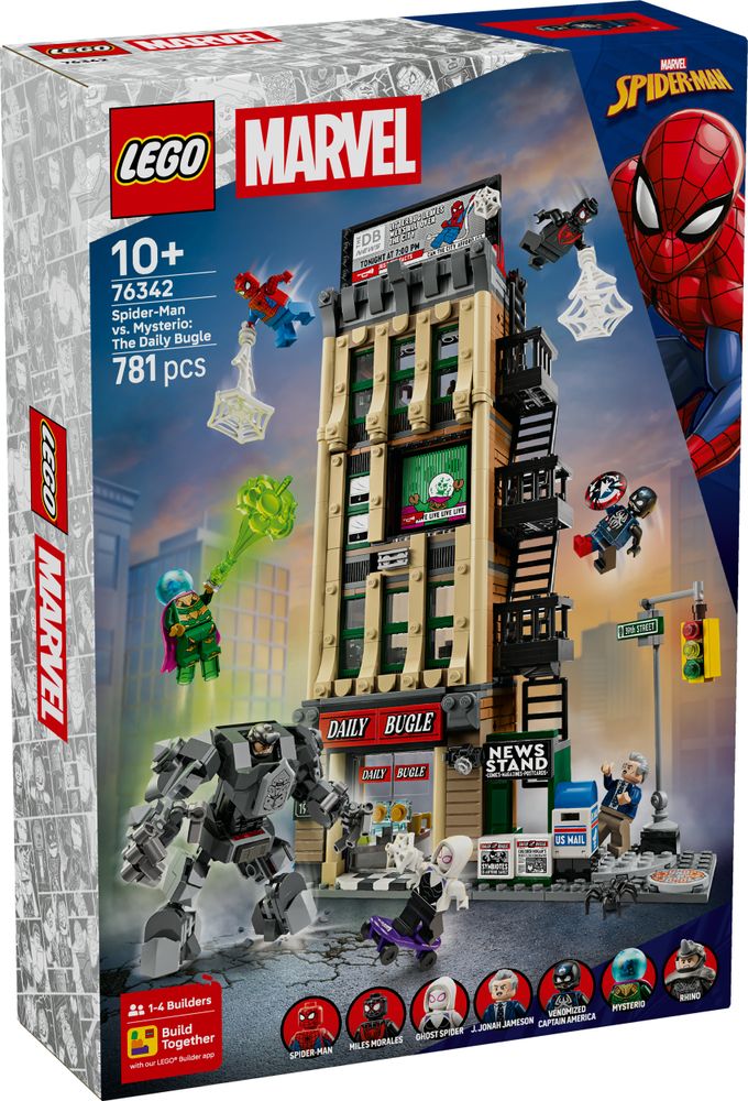 LEGO 76342 Spider-Man vs. Mysterio: The Daily Bugle | JB Spielwaren