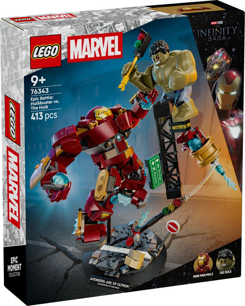 LEGO 76343 Epic Battle: Hulkbuster vs. The Hulk | JB Spielwaren
