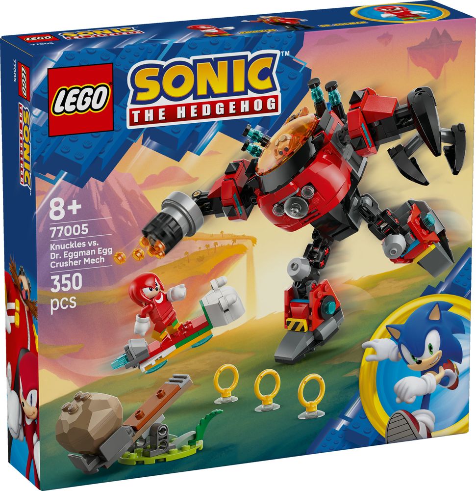 LEGO 77005 Knuckles vs. Dr. Eggmans Egg Crusher Mech | JB Spielwaren