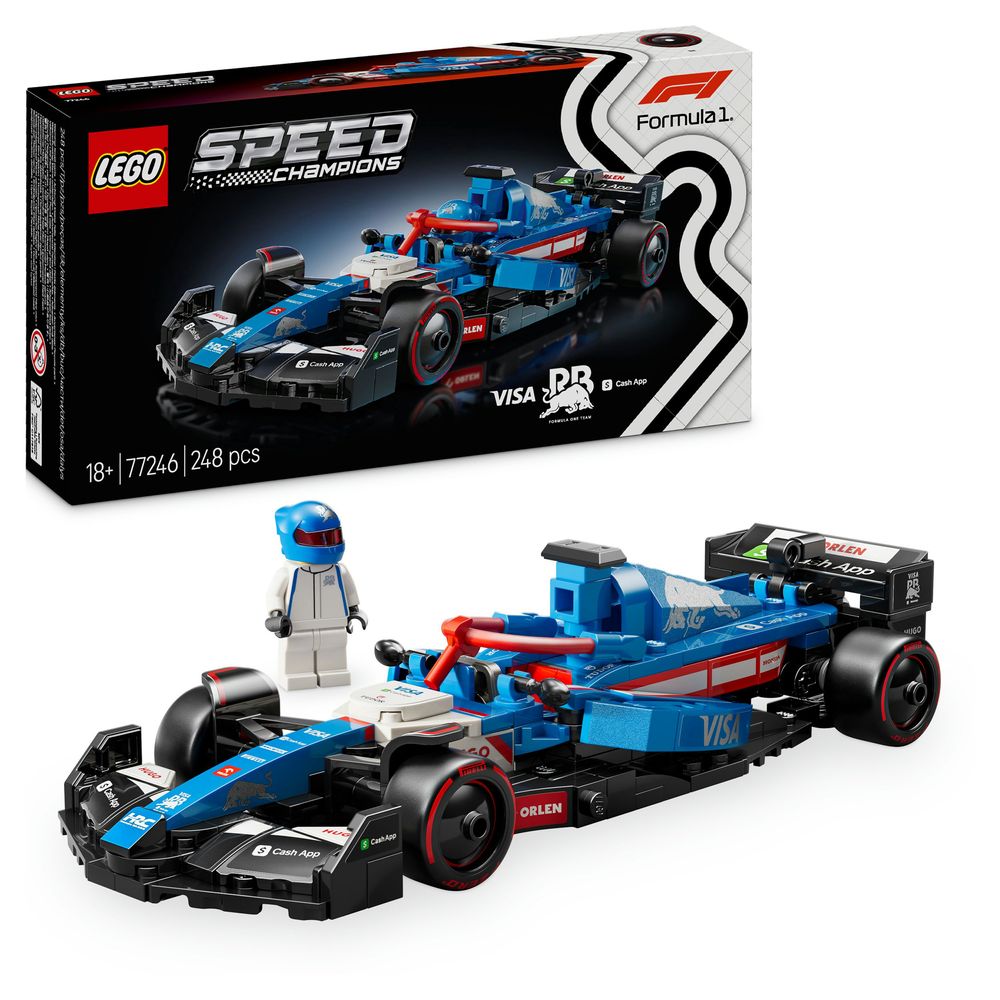 LEGO 77246 Formel 1 Visa Cash App RB VCARB 01 F1® Rennauto | JB Spielwaren
