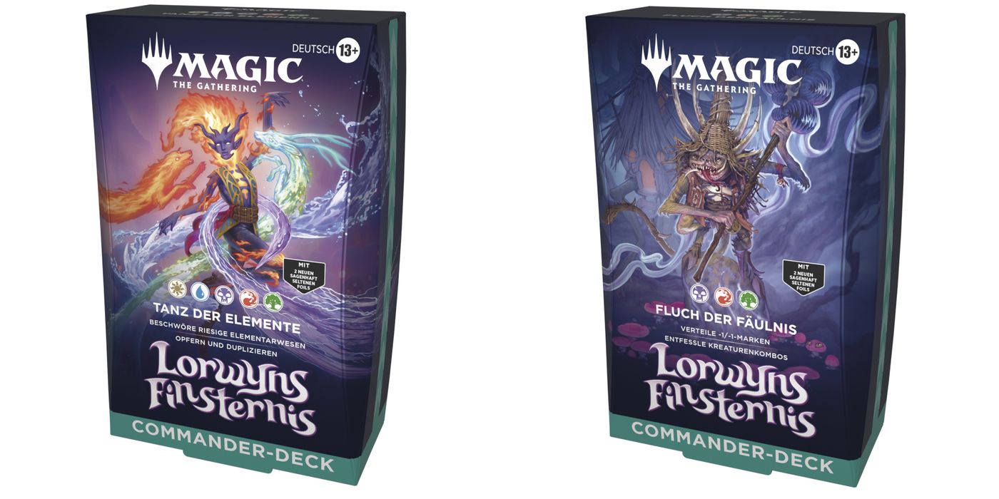 Lorwyns Finsternis Commander Deck deutsch - MtG Magic the Gathering ...