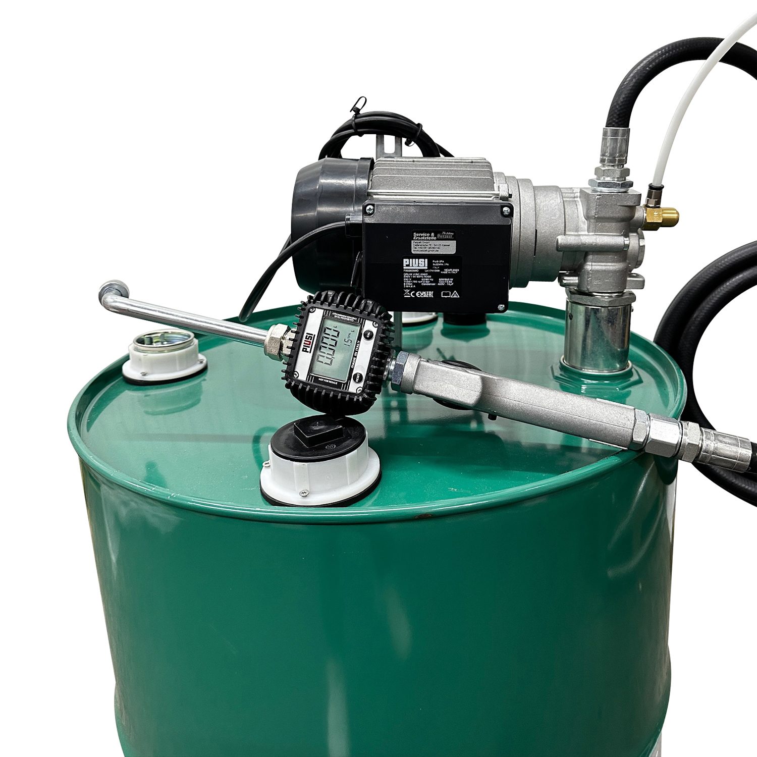 PIUSI Drum Viscomat 200/2 K400 Ölabgabeset für Fässer