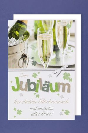 Jubiläumskarten kaufen im Online-Shop von 1-2-3-Geburtstag.de