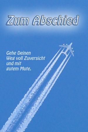 Abschiedskarte kaufen im Online-Shop von 1-2-3-Geburtstag.de