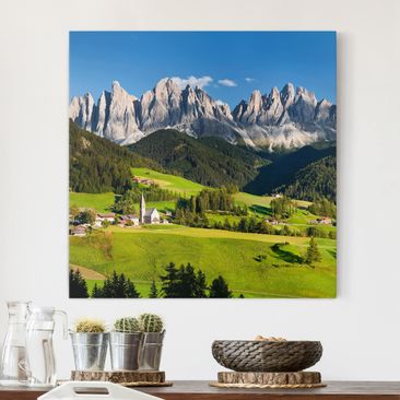 Bergbilder Auf Leinwand