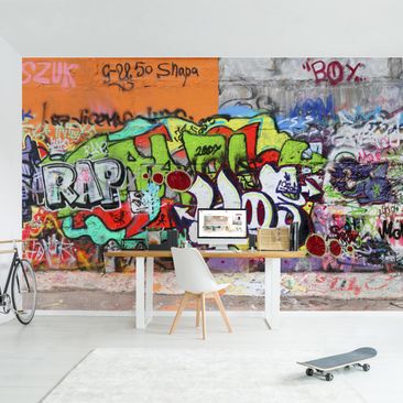 Graffiti Tapete entdecken | Graffiti Fototapeten | Bilderwelten