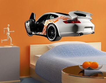 Wandtattoo Rennwagen & Motocross Wandtattoos | Sport Wandtattoo