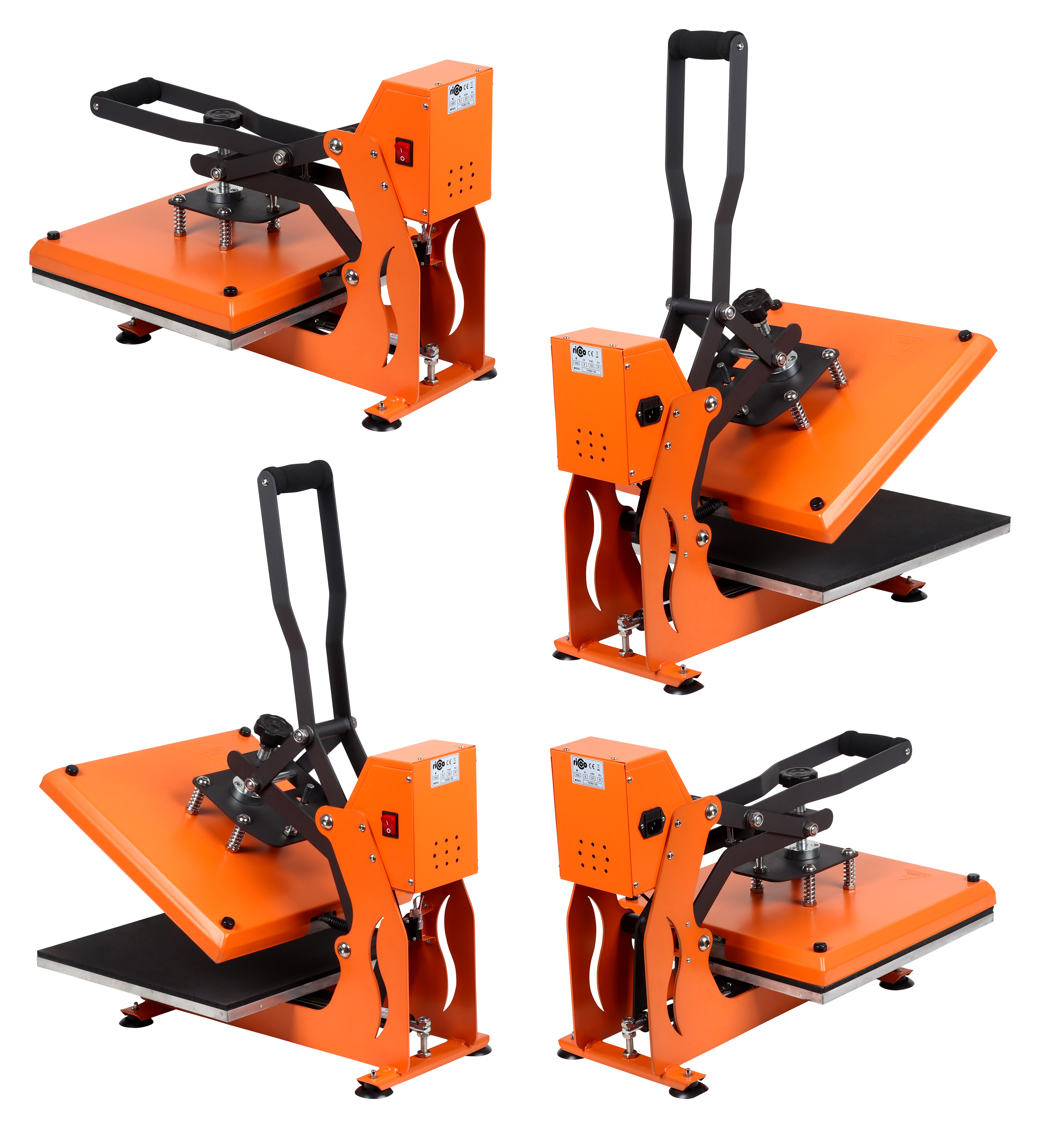 T-Shirt Transferpresse Thermopresse Textil Heißtransfer T438C 10015