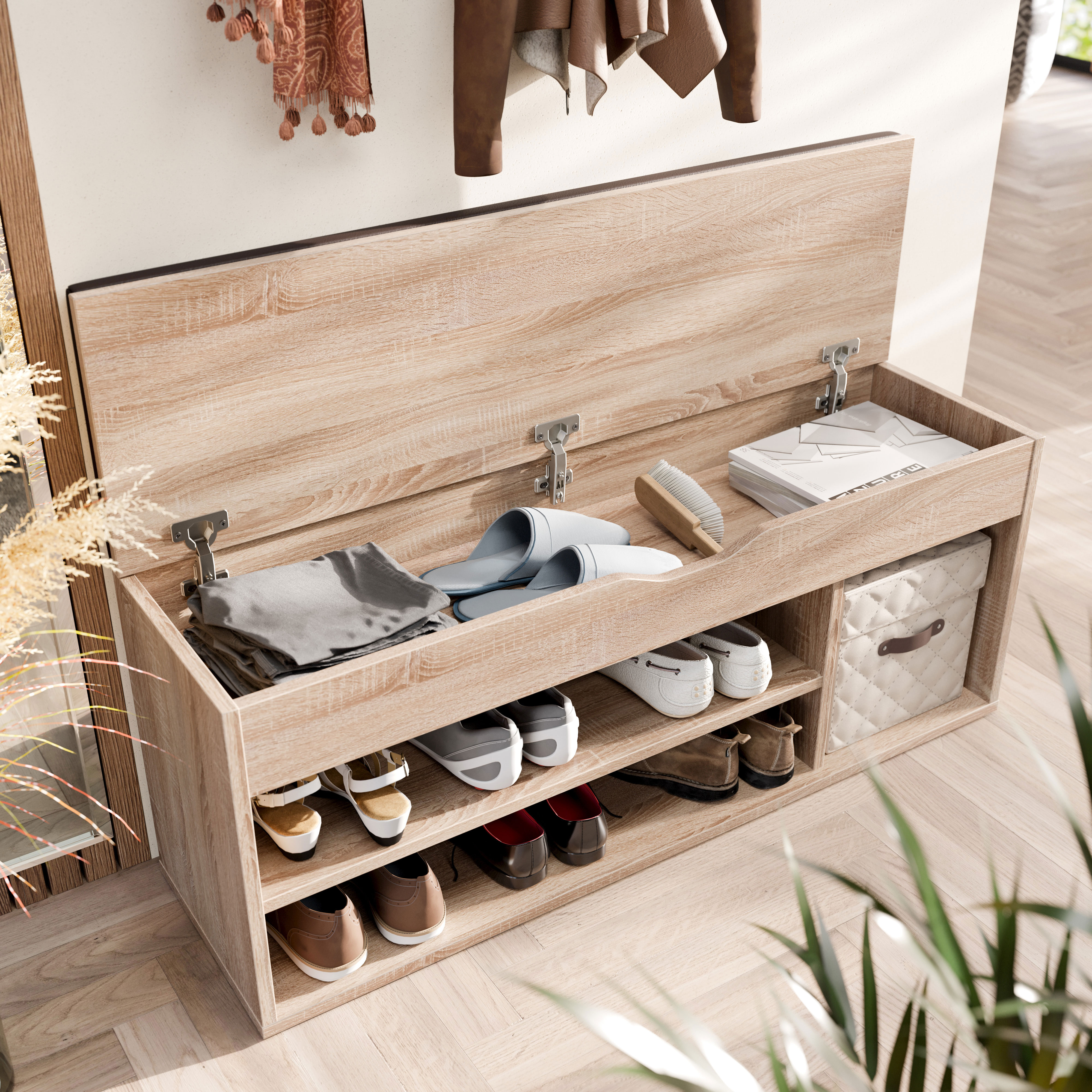 Spannende Schuhschrank Mit Sitzflache Fotos
