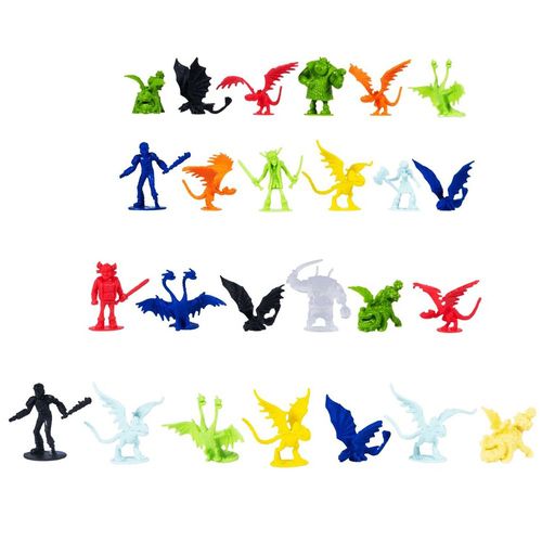24-teiliges Drachen Set | DreamWork Dragons | Mini Spielfiguren ...