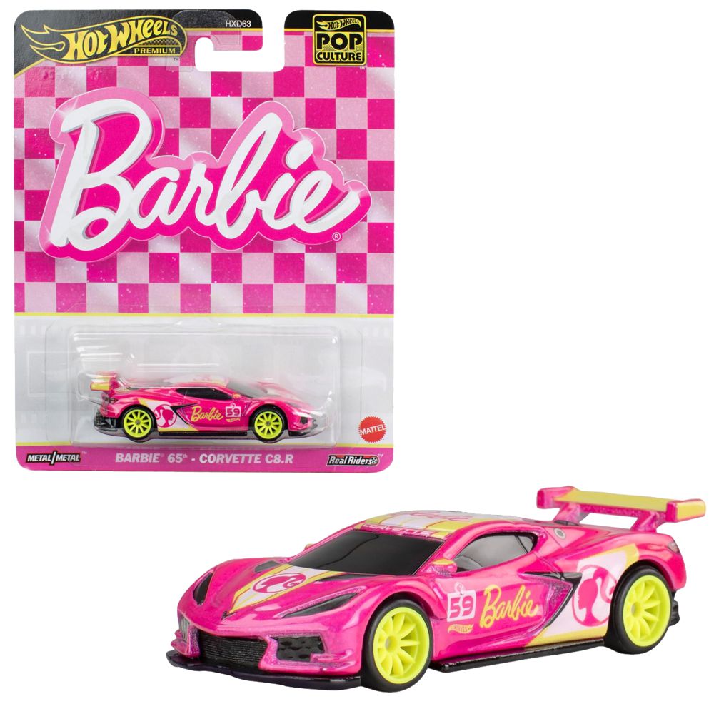 Barbie 65th Corvette C8.R HVJ51 | Hot Wheels | Pop Culture Fahrzeug ...