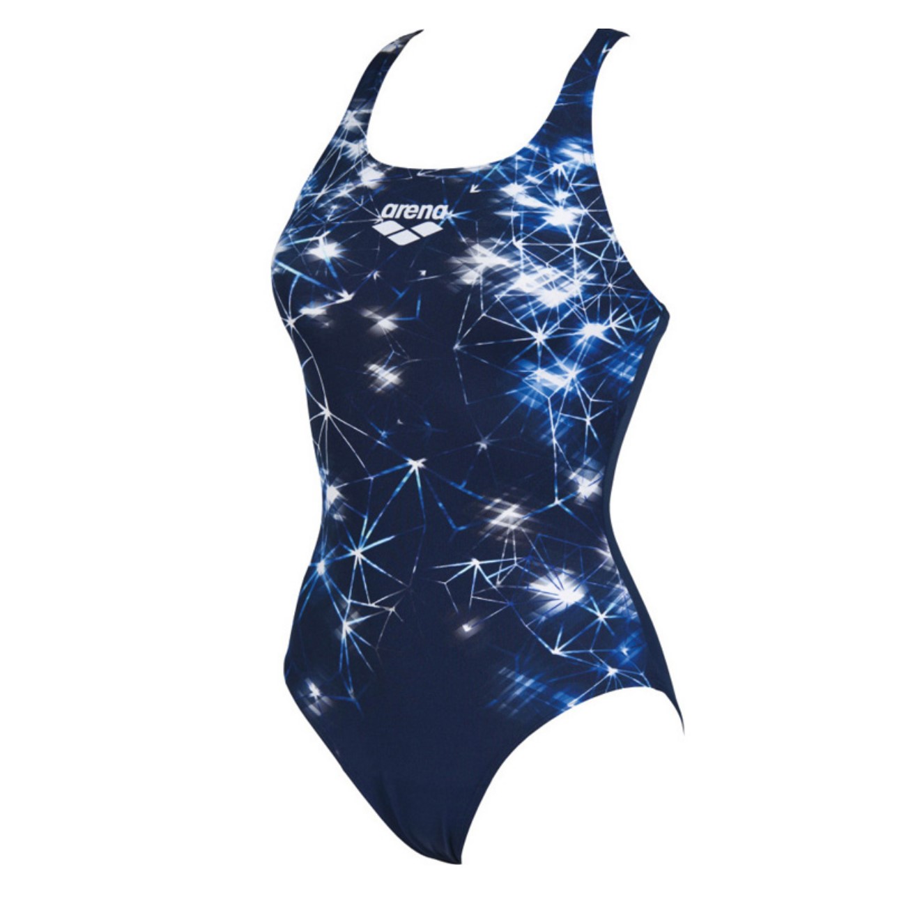 arena Badeanzug Frauen Galaxy V Back chlorresistentes MaxLife Material ...