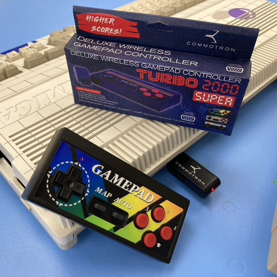 Wireless Gamepad Retro Turbo 2000 Super ( Commodore Atari ...
