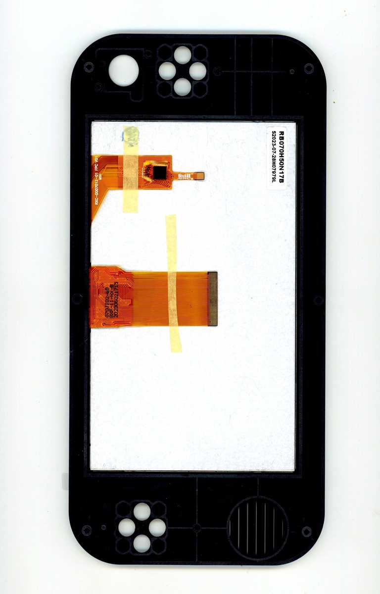 ZX Touch - Spare part housing shell with mounted screen | Sintech-Shop ...