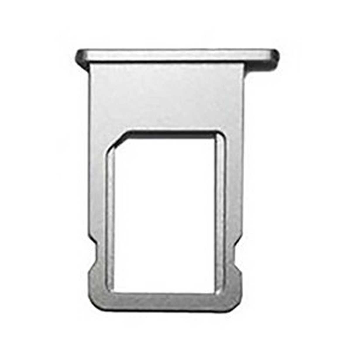Nano Sim card holder silver for iPhone 6+ white | Sintech-Shop - Spare ...