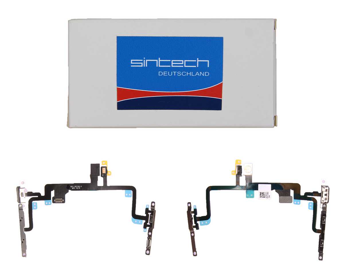 Volume + power flex for iPhone 7+ | Sintech-Shop - Spare parts for ...