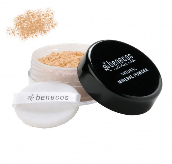 benecos Natural Mineral Powder light sand | viasalutis Naturkosmetik