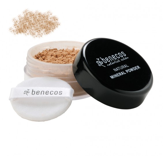 benecos Natural Mineral Powder medium beige | viasalutis Naturkosmetik