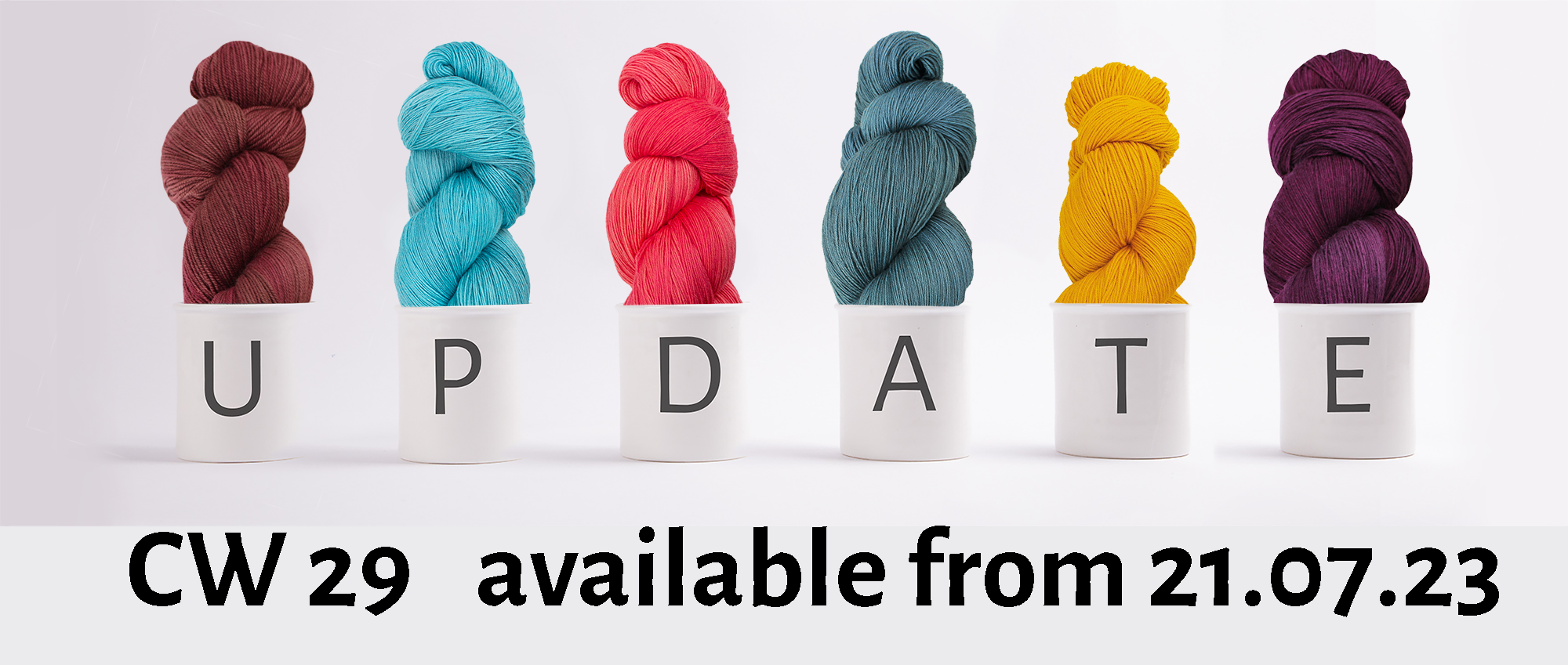 Update CW 29 | Rohrspatz & Wollmeise GmbH