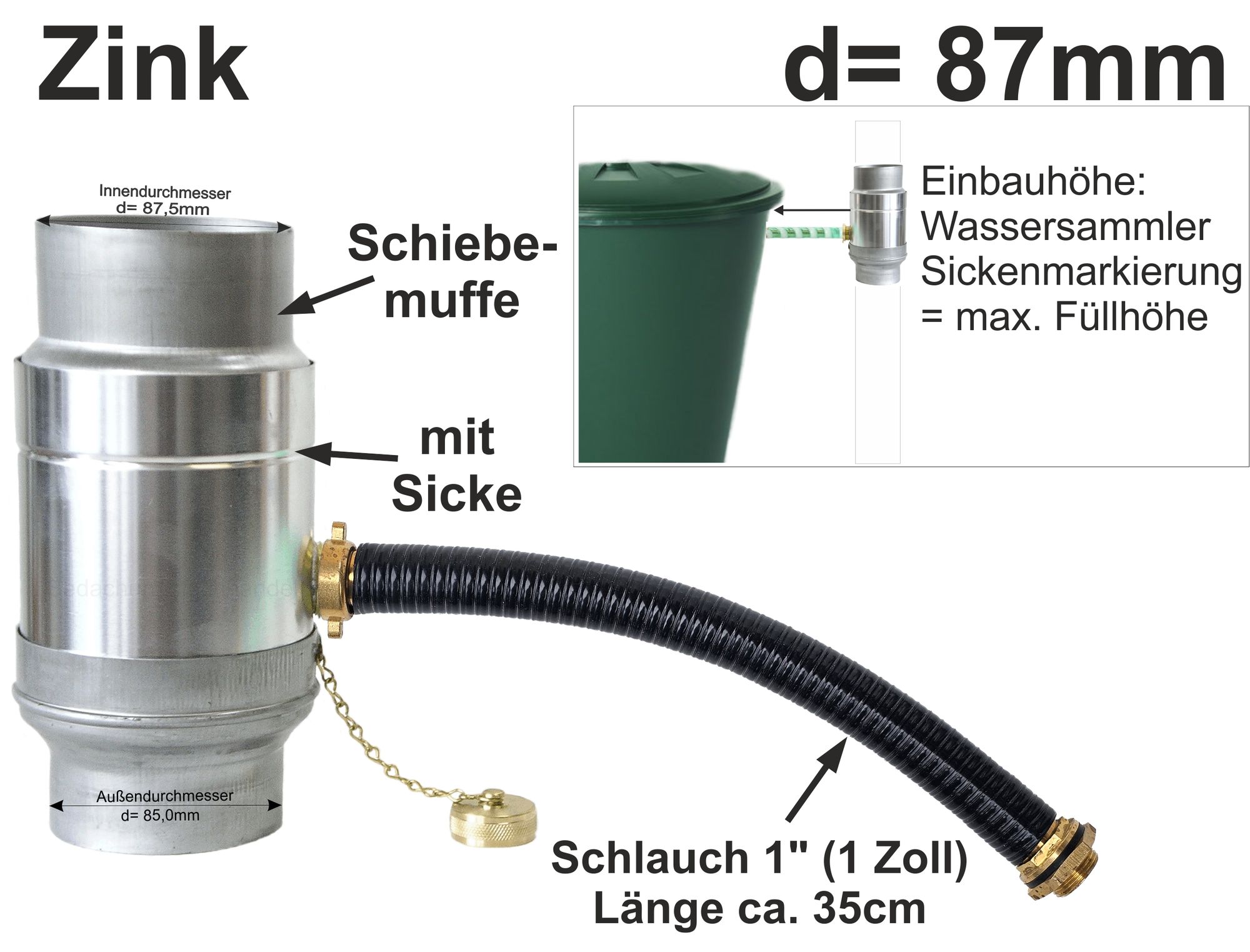 Schãƒâne Fallrohr Zink Dn 87 Bilder