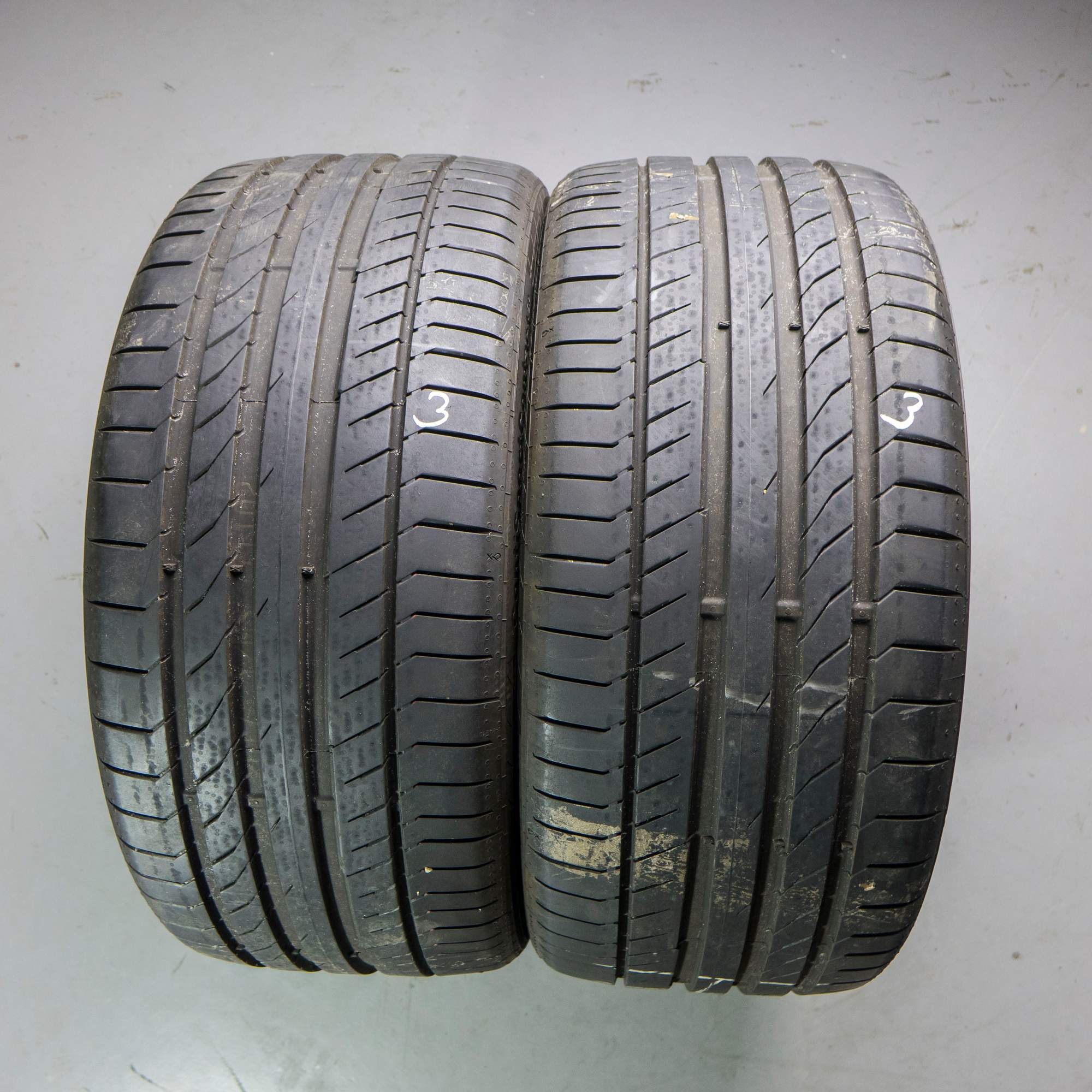 2x Continental ContiSportContact 5P AO 255/35 R19 96Y DOT 1717 7 mm ...