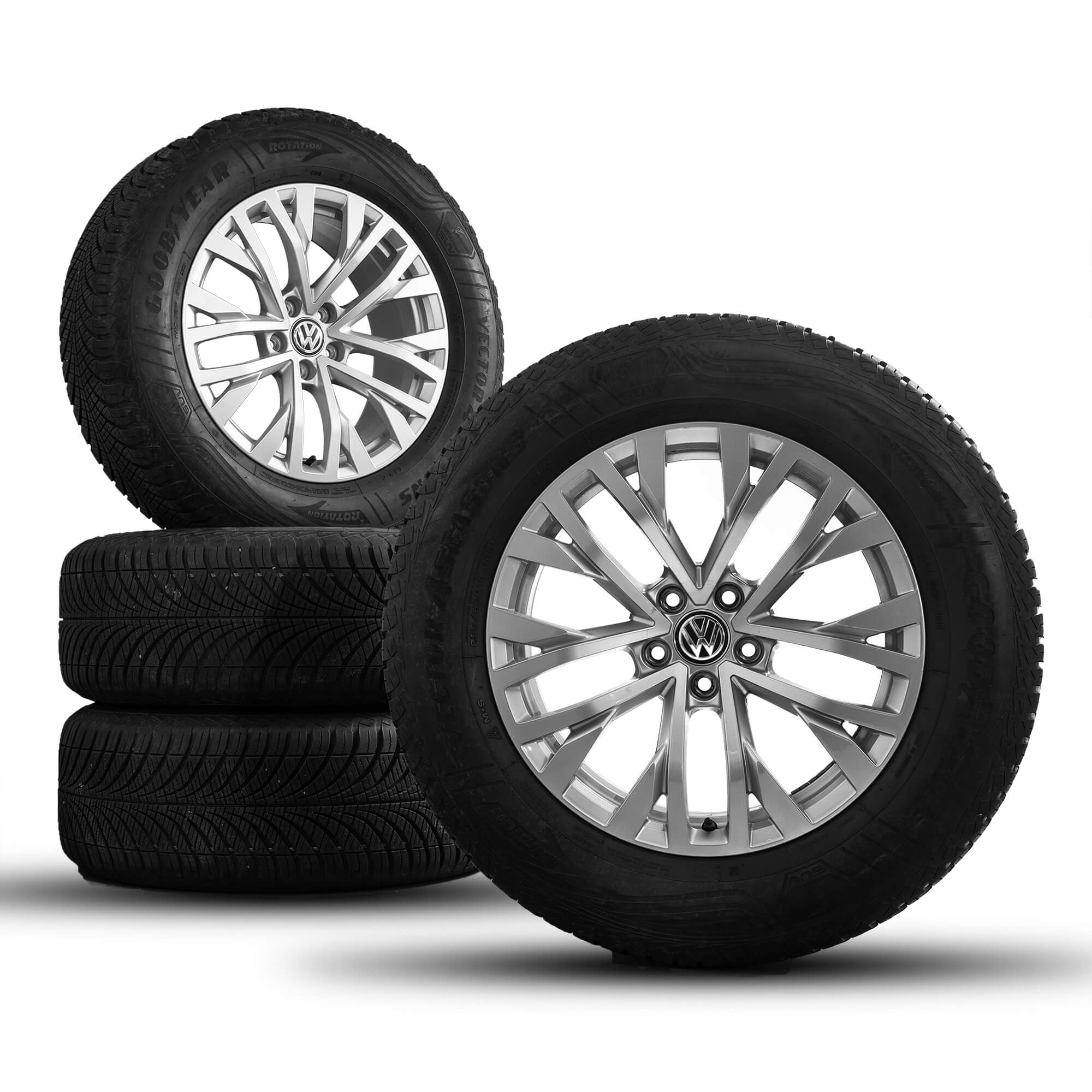Llantas Vw 18 Pulgadas Touareg Iii Cr Braga Neumáticos De Invierno