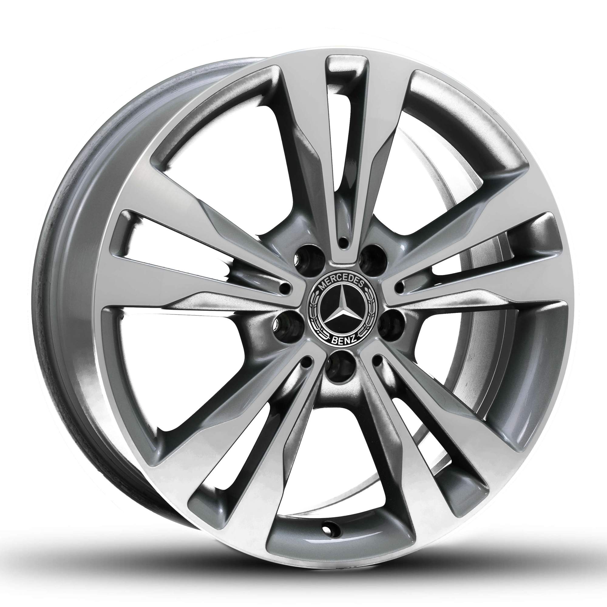 1x Mercedes 18 Zoll C-Klasse W205 Felge Alufelge A2054012802 7,5 x 18 ET 44