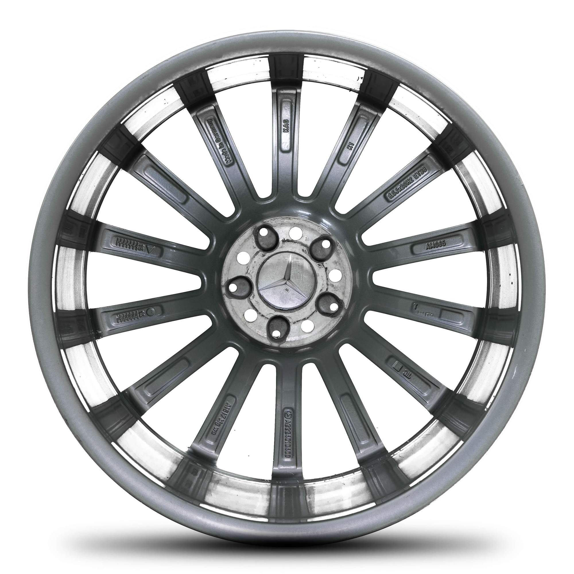 20 inch velg Mercedes S-Klasse W222 W217 S63 S65 AMG A2224010400 alloy velg