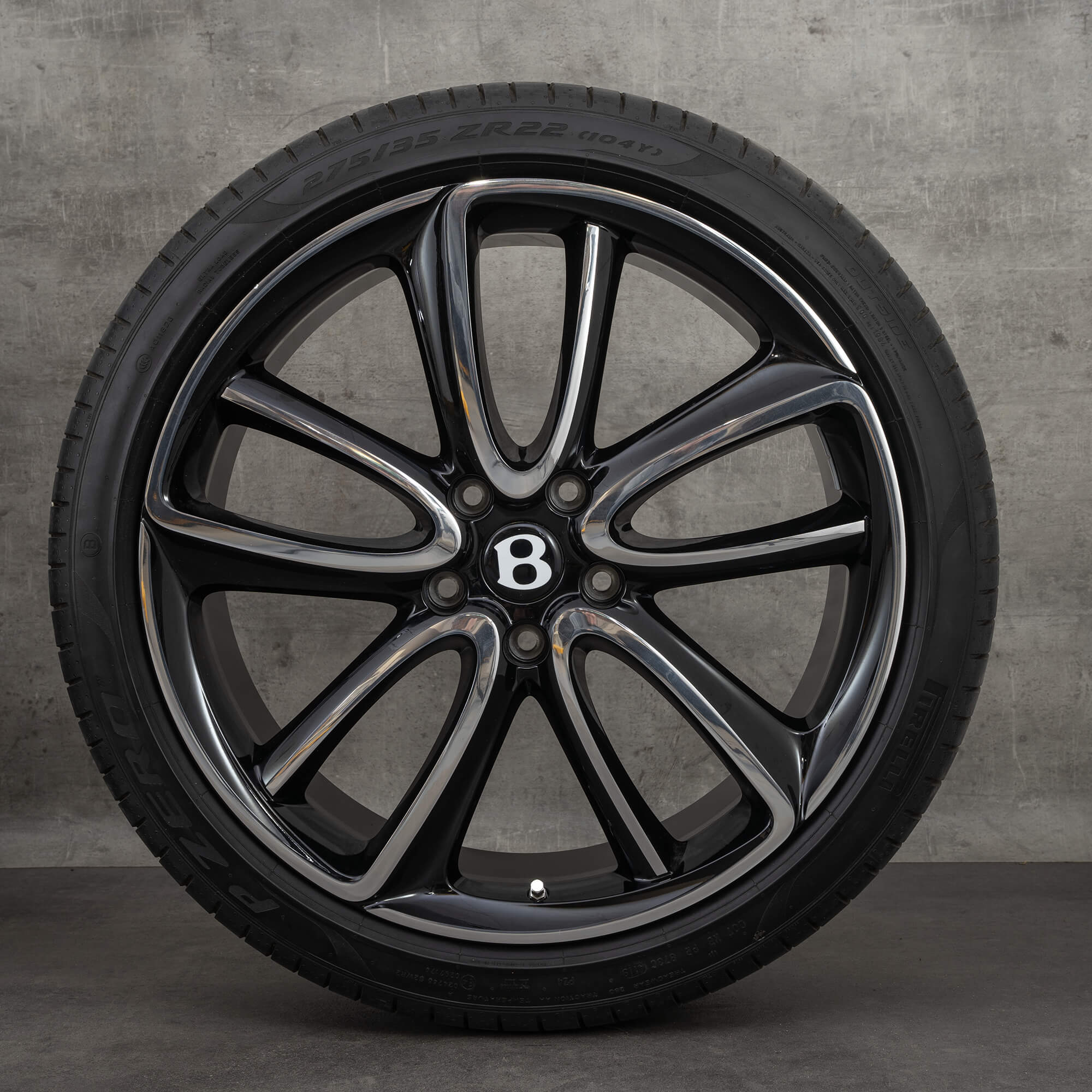 Bentley 22 inch rims Continental GT GTC 3S summer wheels summer tires
