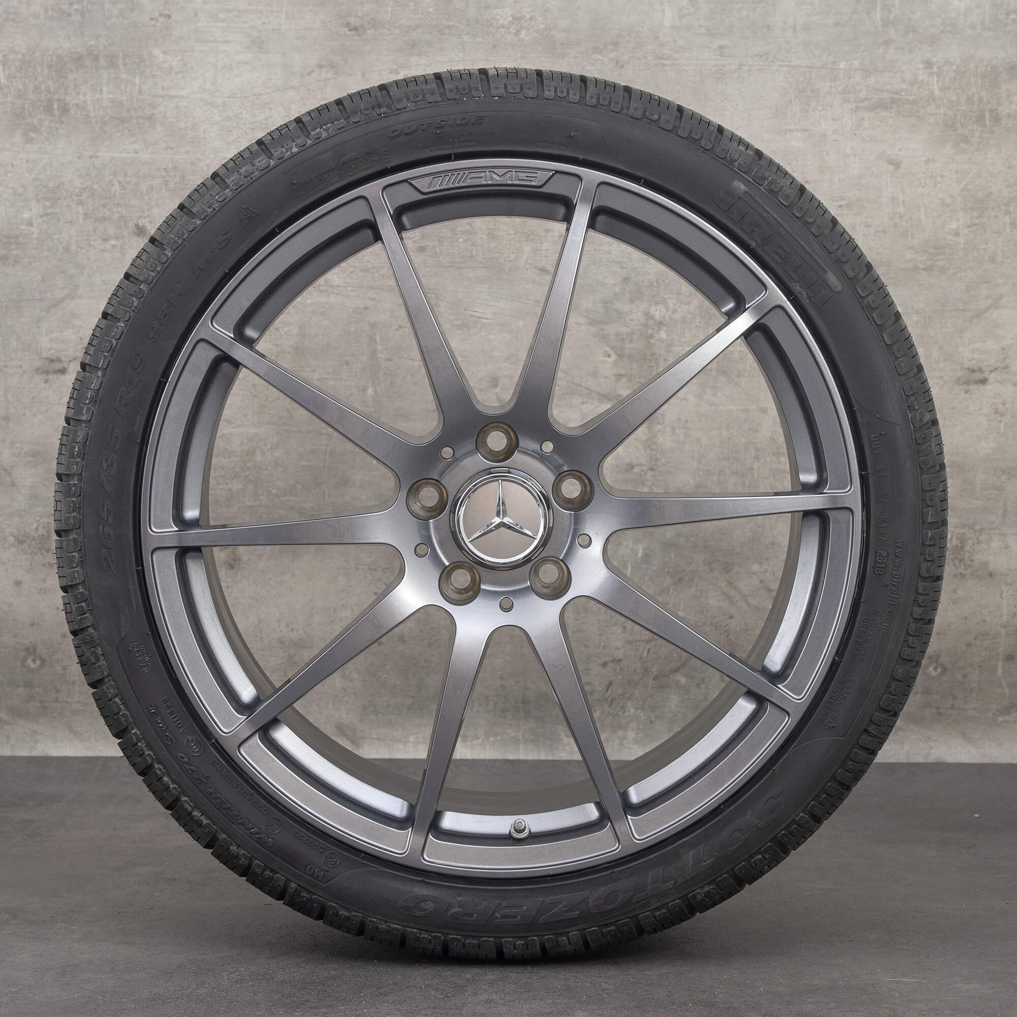 Mercedes Benz 19 20 inch rims AMG GT alloy rims winter wheels winter tires