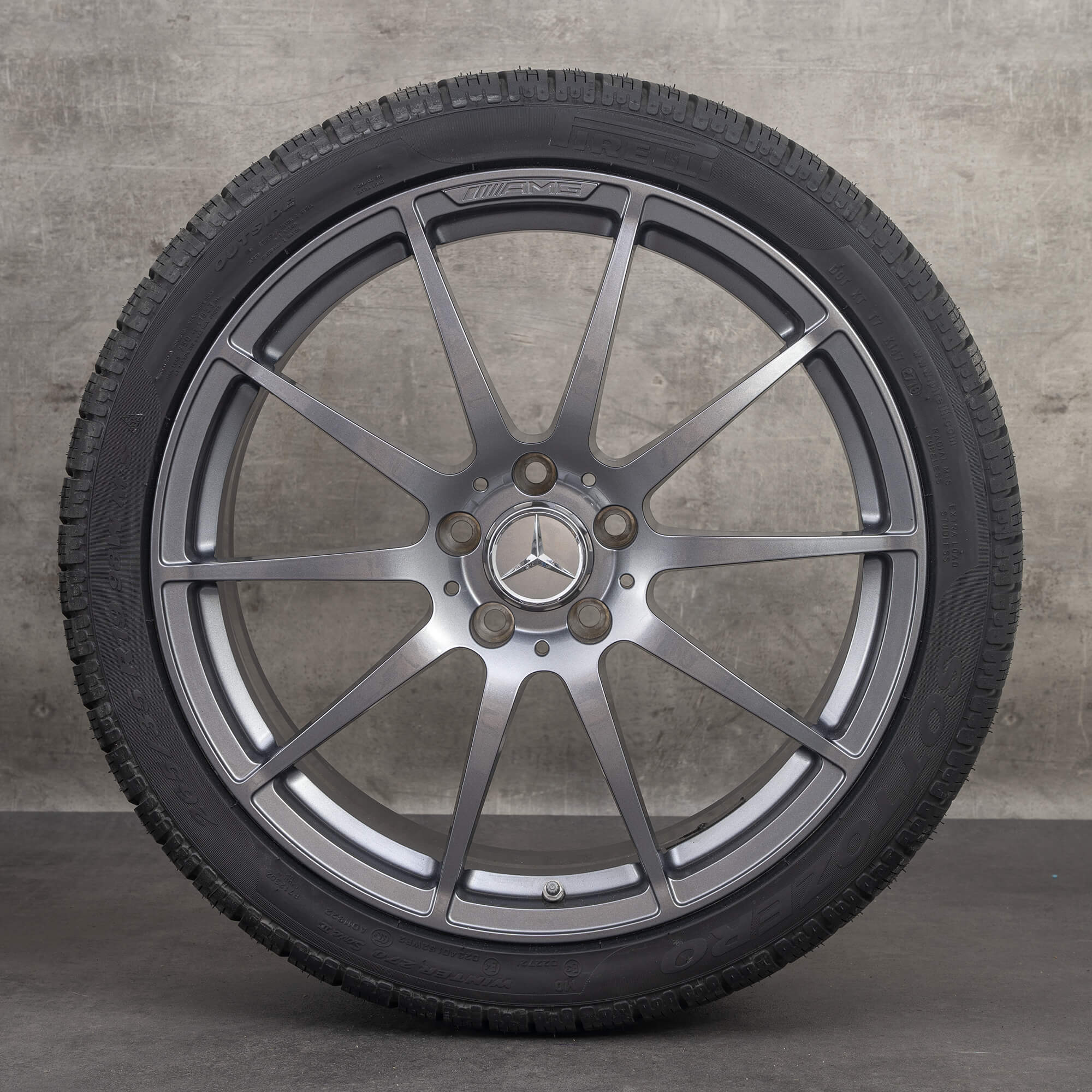 Mercedes Benz 19 20 inch rims AMG GT alloy rims winter wheels winter tires