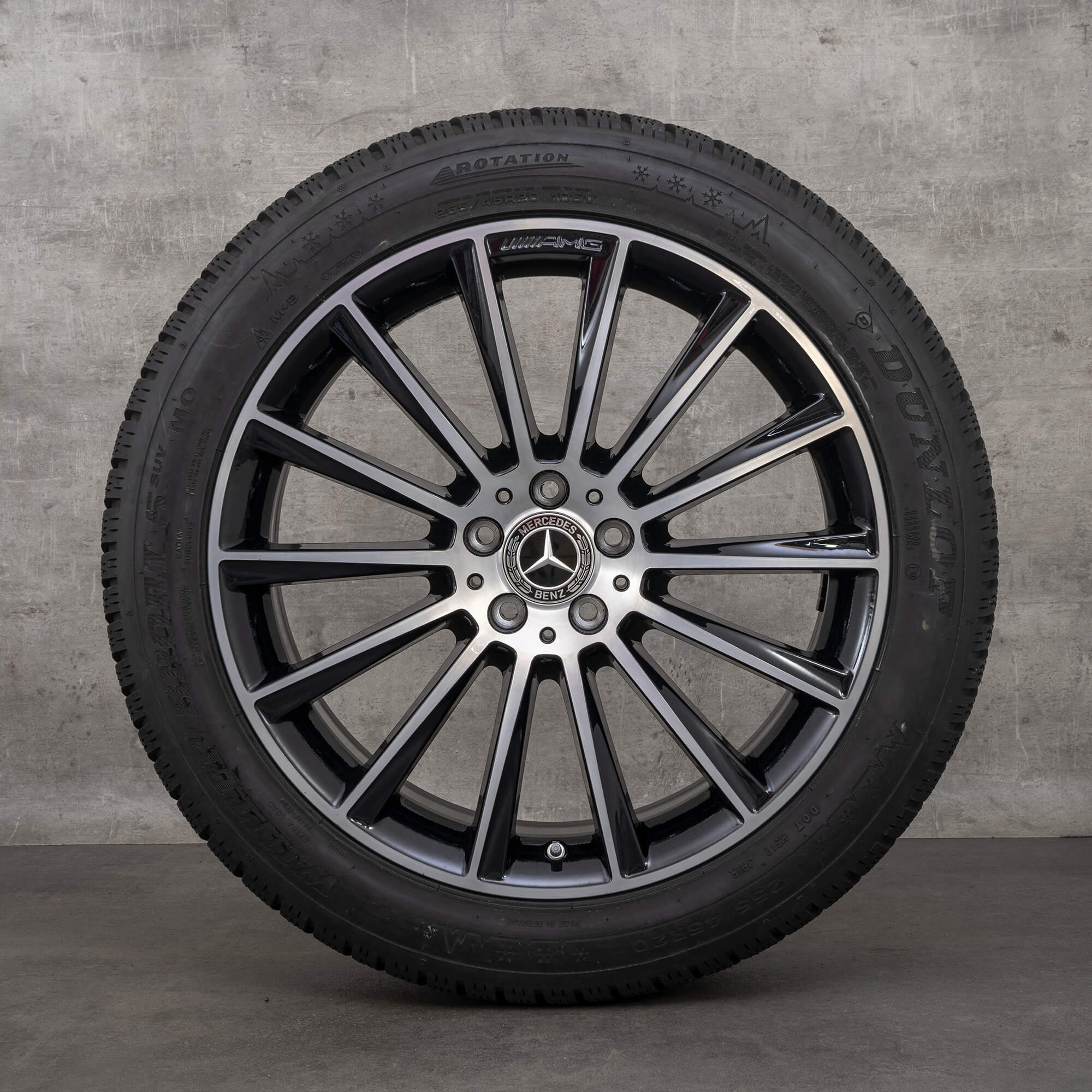 Mercedes Benz 20 inch velgen GLC C253 Coupe GLC43 AMG complete wintervelgen