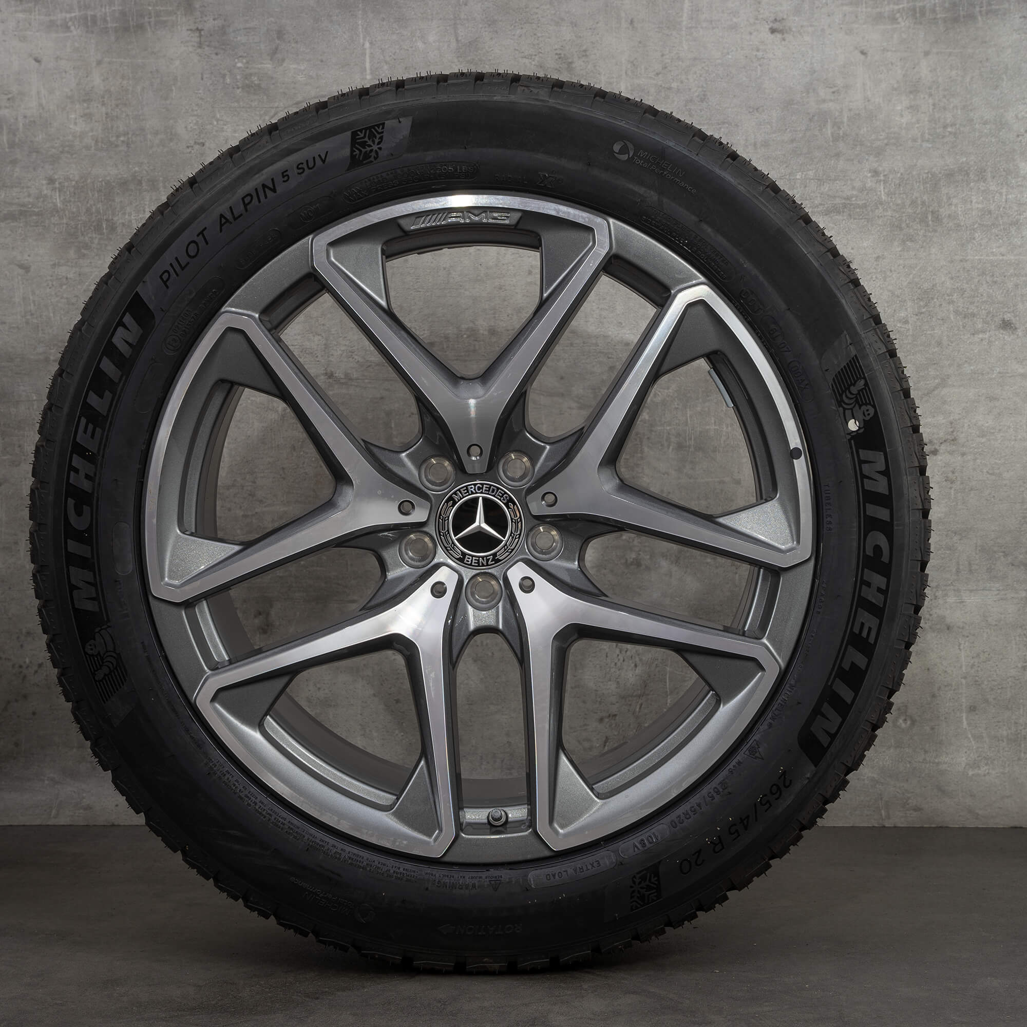 AMG 20 inch rims Mercedes GLC 63 W253 complete winter wheels winter ...