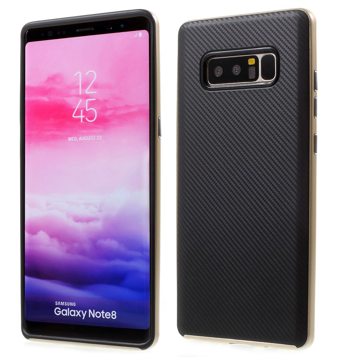 Hybrid Silikon Handy Hülle für Samsung Galaxy J3 2016 Case Cover Tasche ...