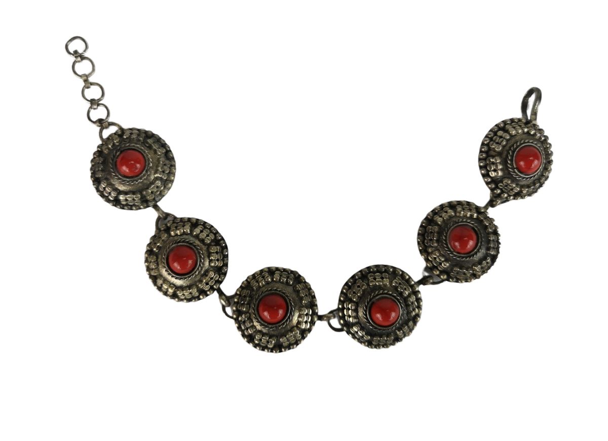 Armschmuck rote Steine | Dark Dreams