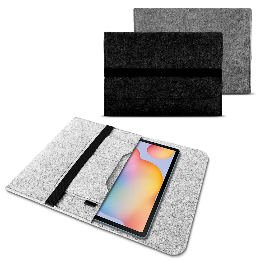Tablet Tasche für Samsung Galaxy Tab A7 10,4 Sleeve Hülle Filz Cover ...