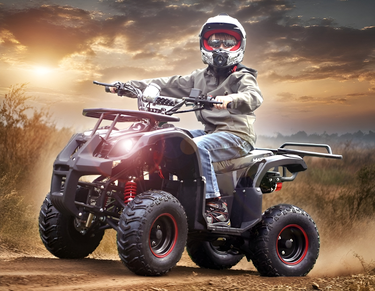 Kinderquad Atv elektrisch mit 1000 Watt-Motor E-Quad 1000 - Brushless ...
