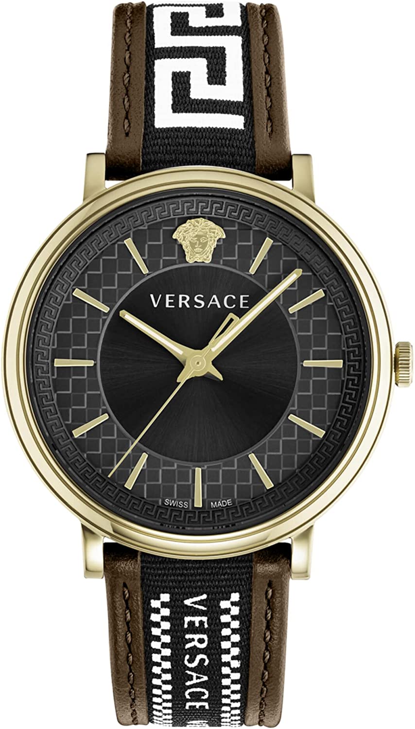 Versace Herrenuhr V-CIRCLE Greca Edition | Watchroom24