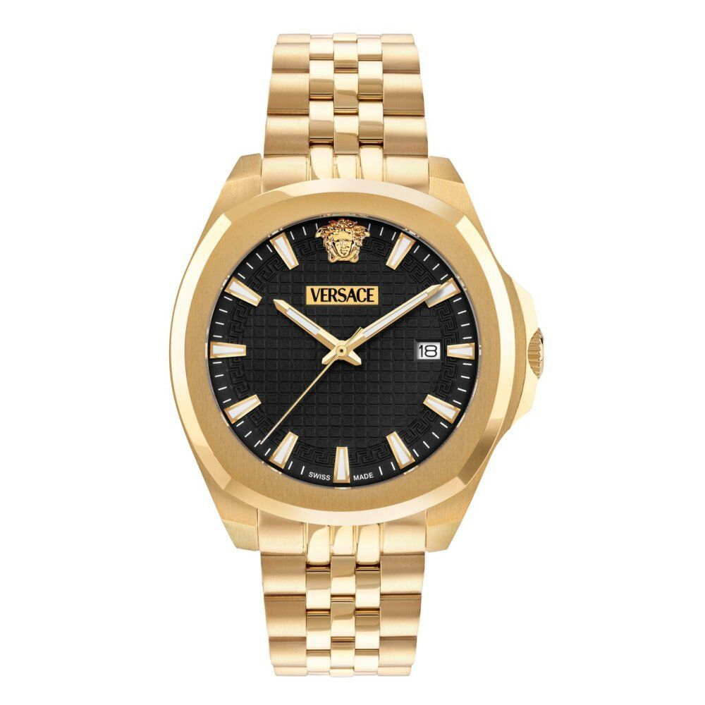 Uhr Gold Schwarz Herren
