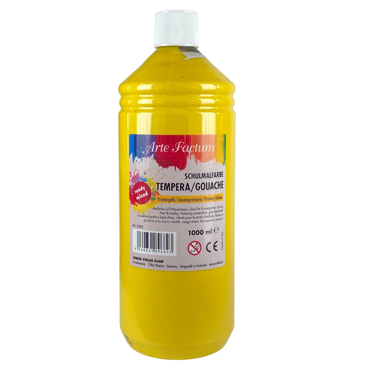 Peinture pour les écoles, tempera peinture scolaire Jaune primaire ...