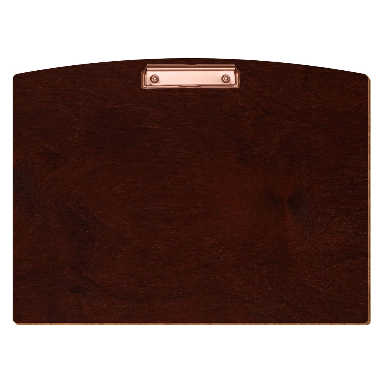 Klemmbrett Segment Nussbaum dunkel