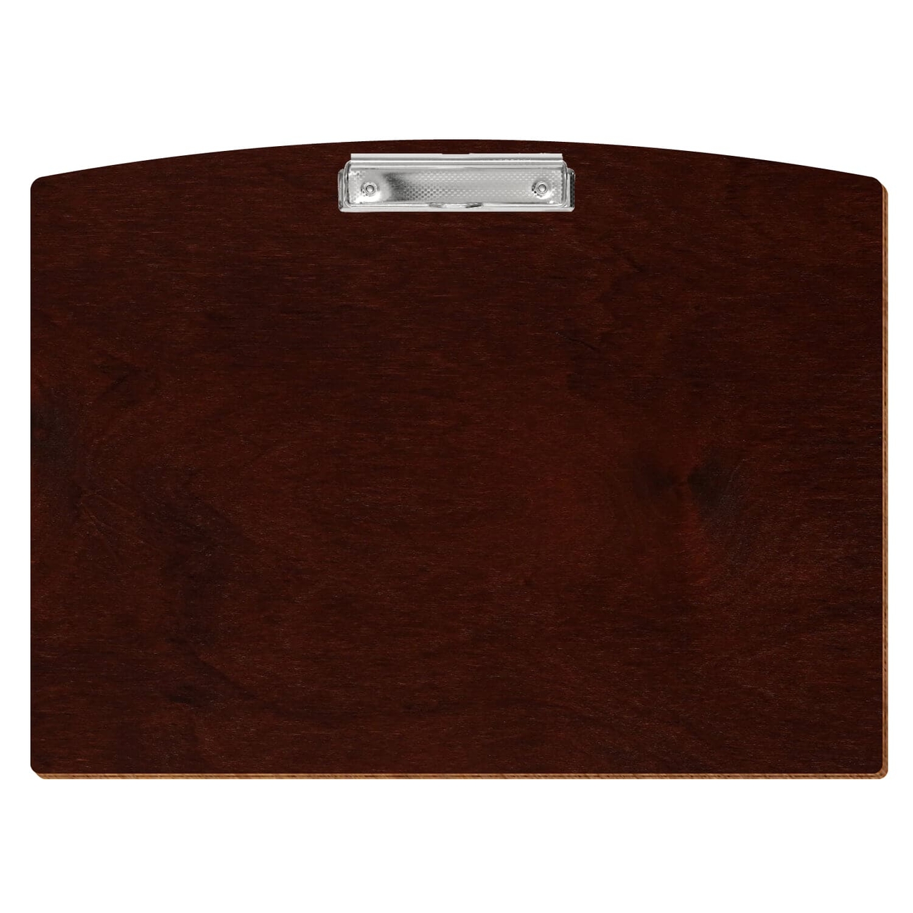 Klemmbrett Segment Nussbaum dunkel