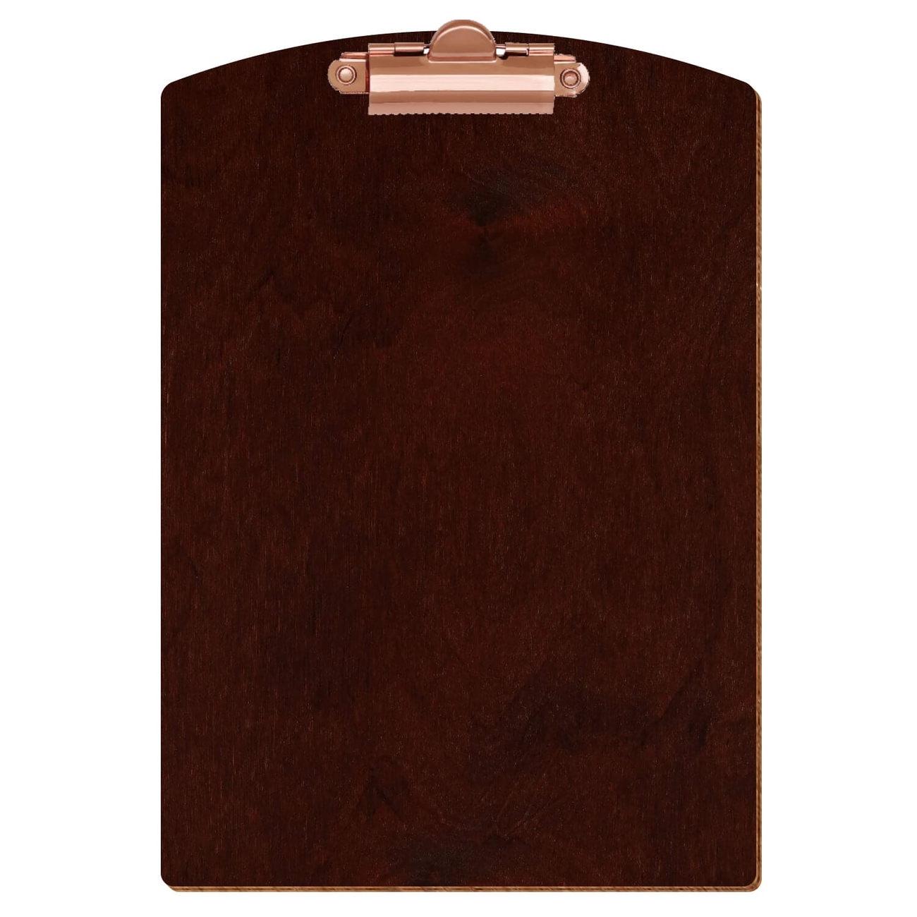 Klemmbrett Segment Nussbaum dunkel