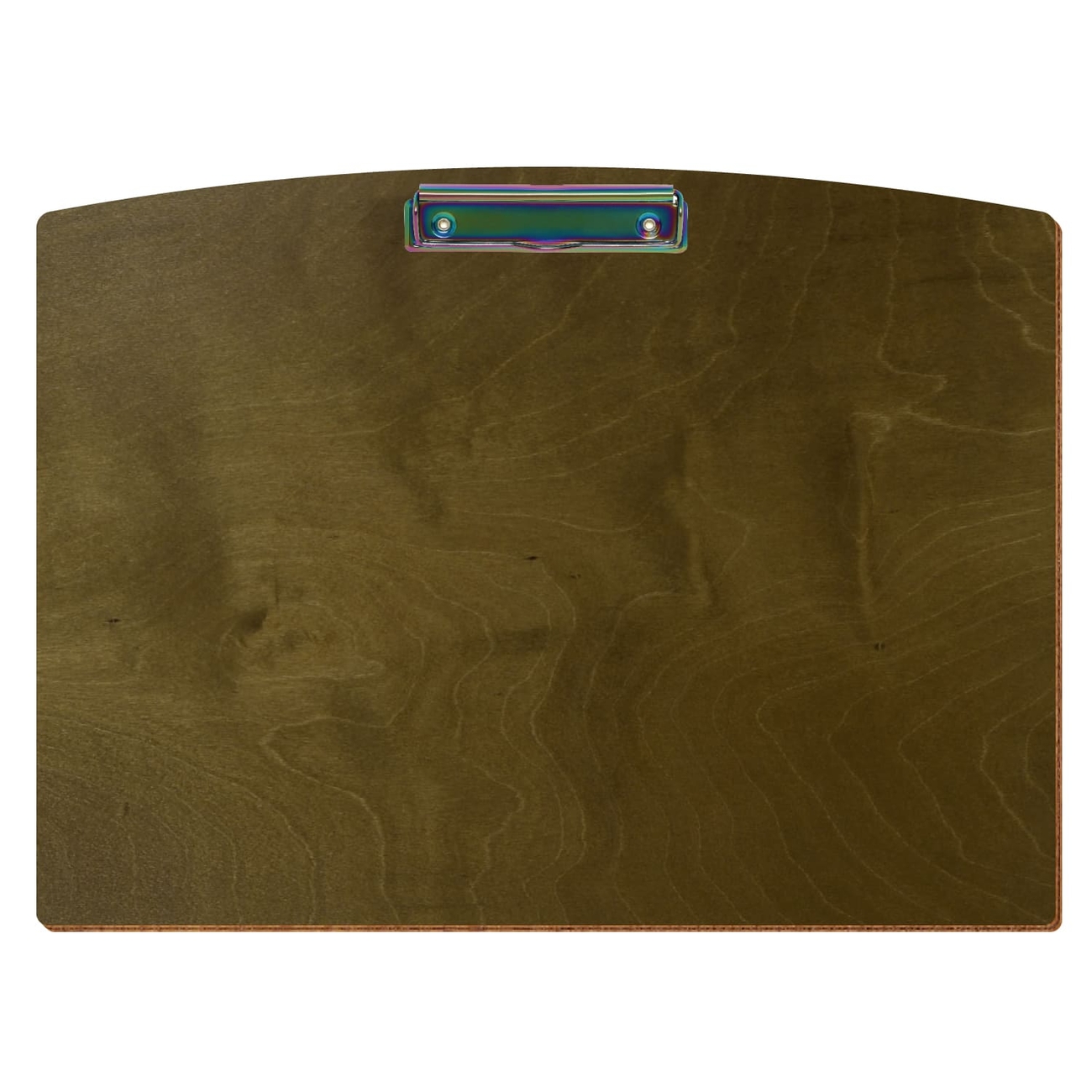 Klemmbrett Segment Nussbaum hell