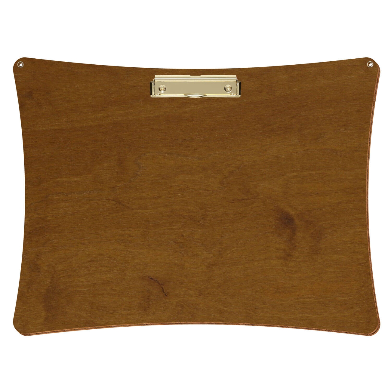 Klemmbrett konkav Teak Ösen