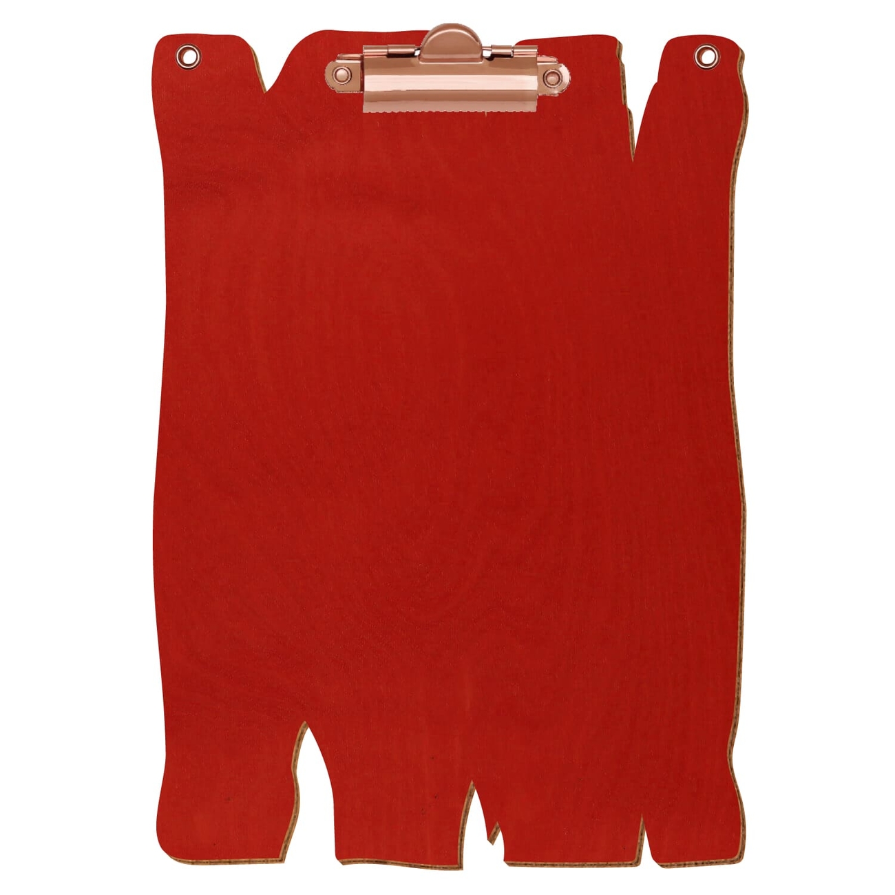 Klemmbrett Holzbrett Rot Ösen