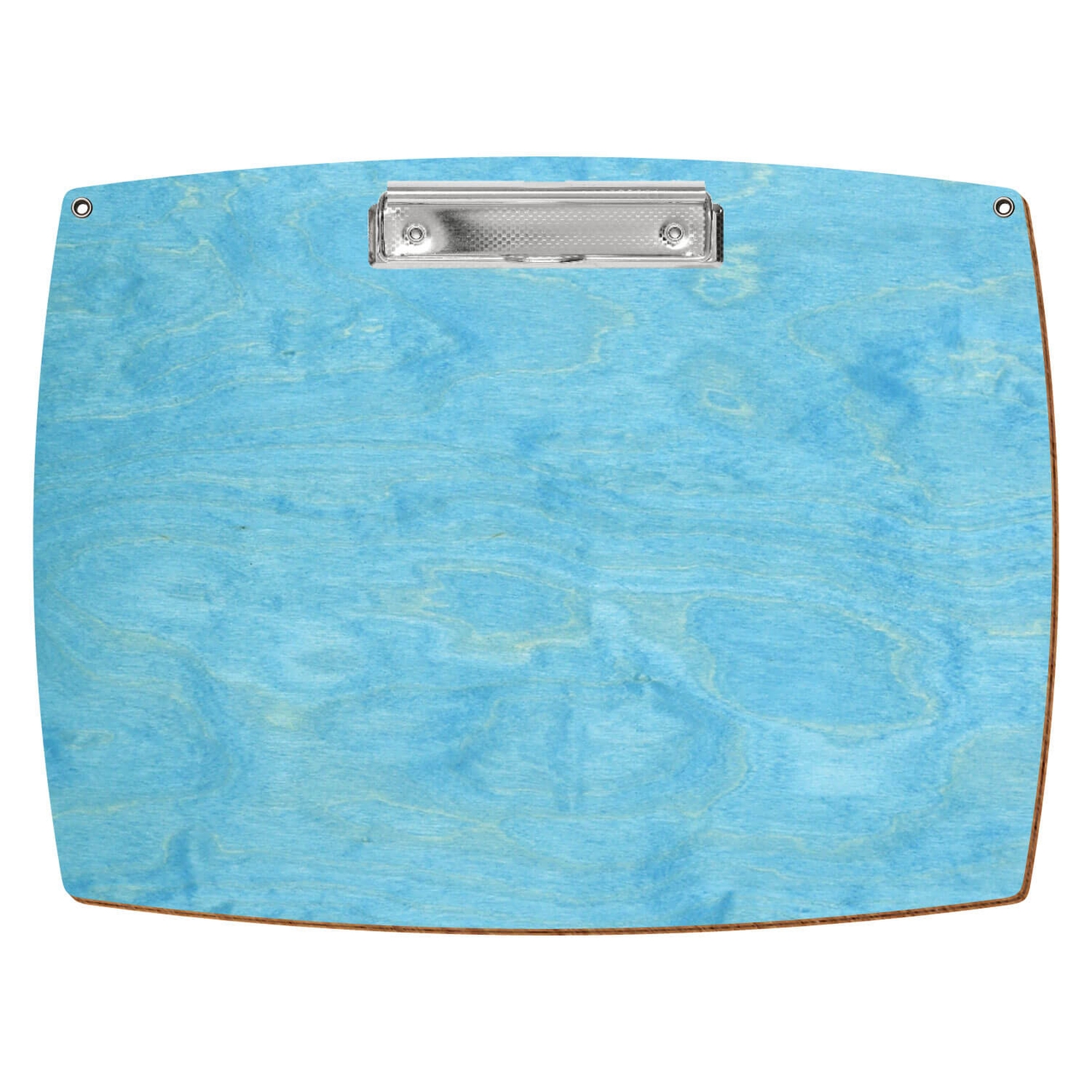 Klemmbrett konvex Hellblau Ösen