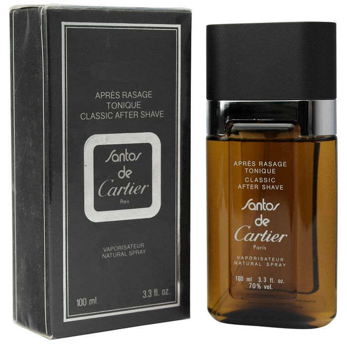 Santos de Cartier 100 ml Tonic After Shave Spray | bei Duftwelt Hamburg ...