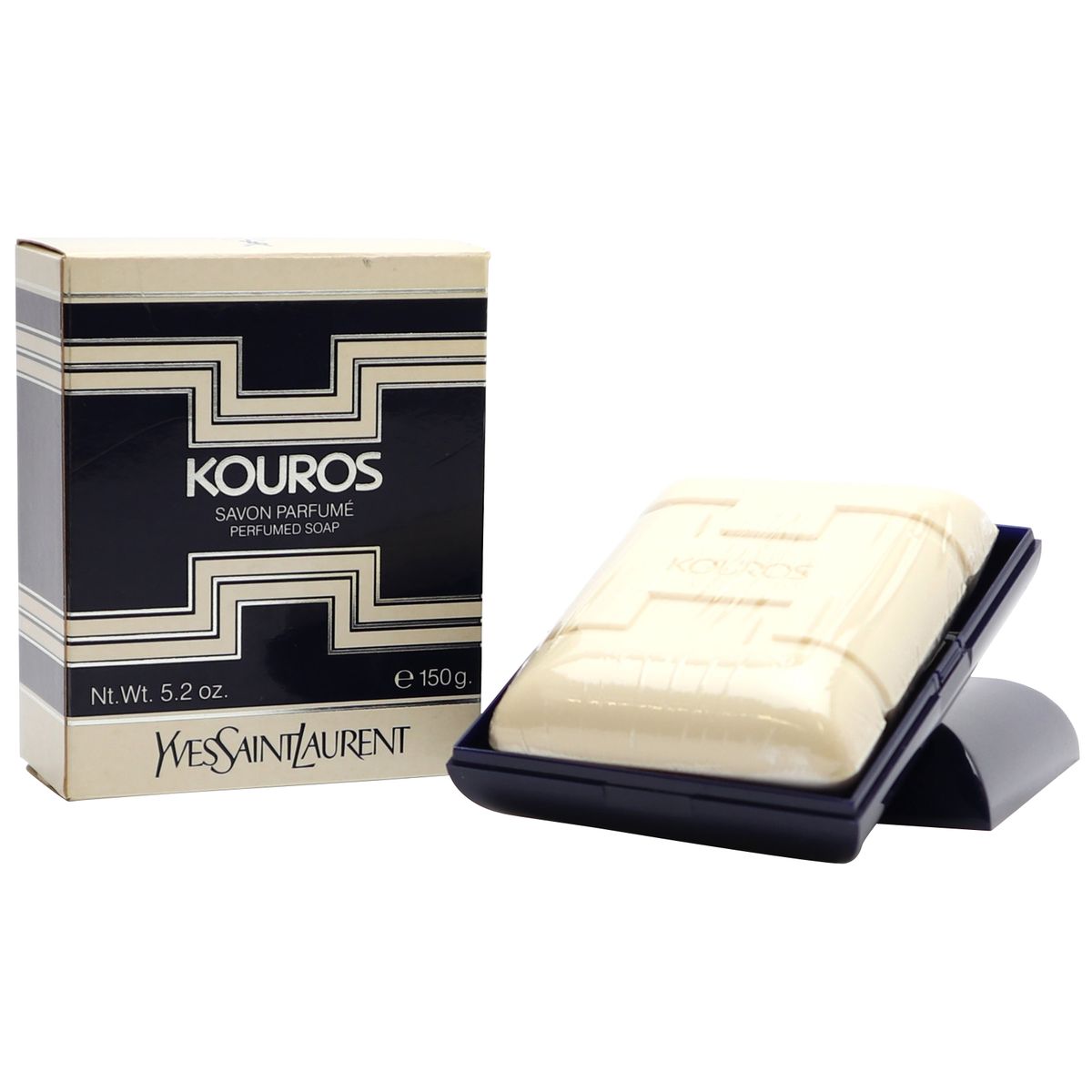 Yves Saint Laurent Kouros 150 g Seife Soap Savon YSL old Vintage ...